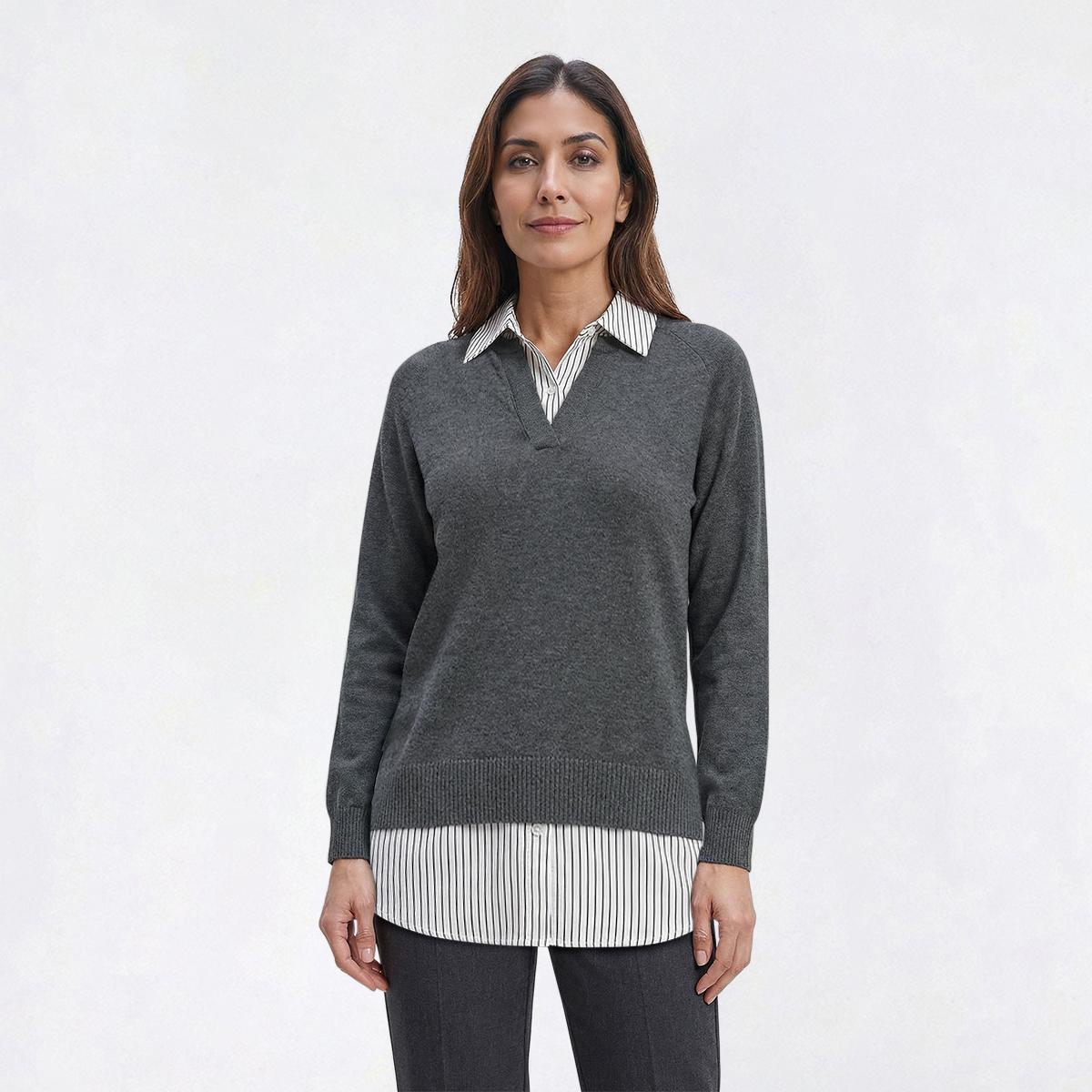 Click here for Womens Adrianna Papell Long Sleeve Striped Two in... prices